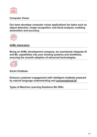 Machine Learning Development Company- SoluLab | PDF