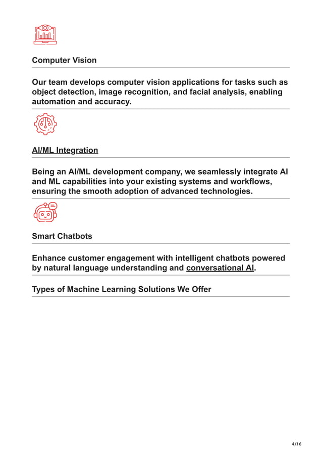 Machine Learning Development Company- SoluLab | PDF