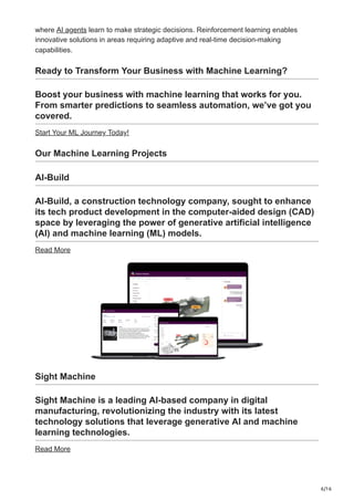 Machine Learning Development Company- SoluLab | PDF