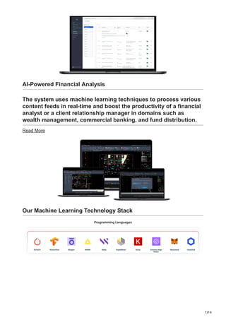 Machine Learning Development Company- SoluLab | PDF