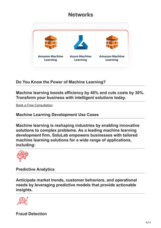 Machine Learning Development Company- SoluLab | PDF