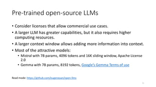Fine-tuning Large Language Models by Dmitry Balabka | PPTX