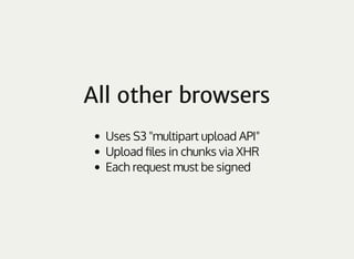 Fine Uploader S3 | PDF | Cloud Computing | Internet