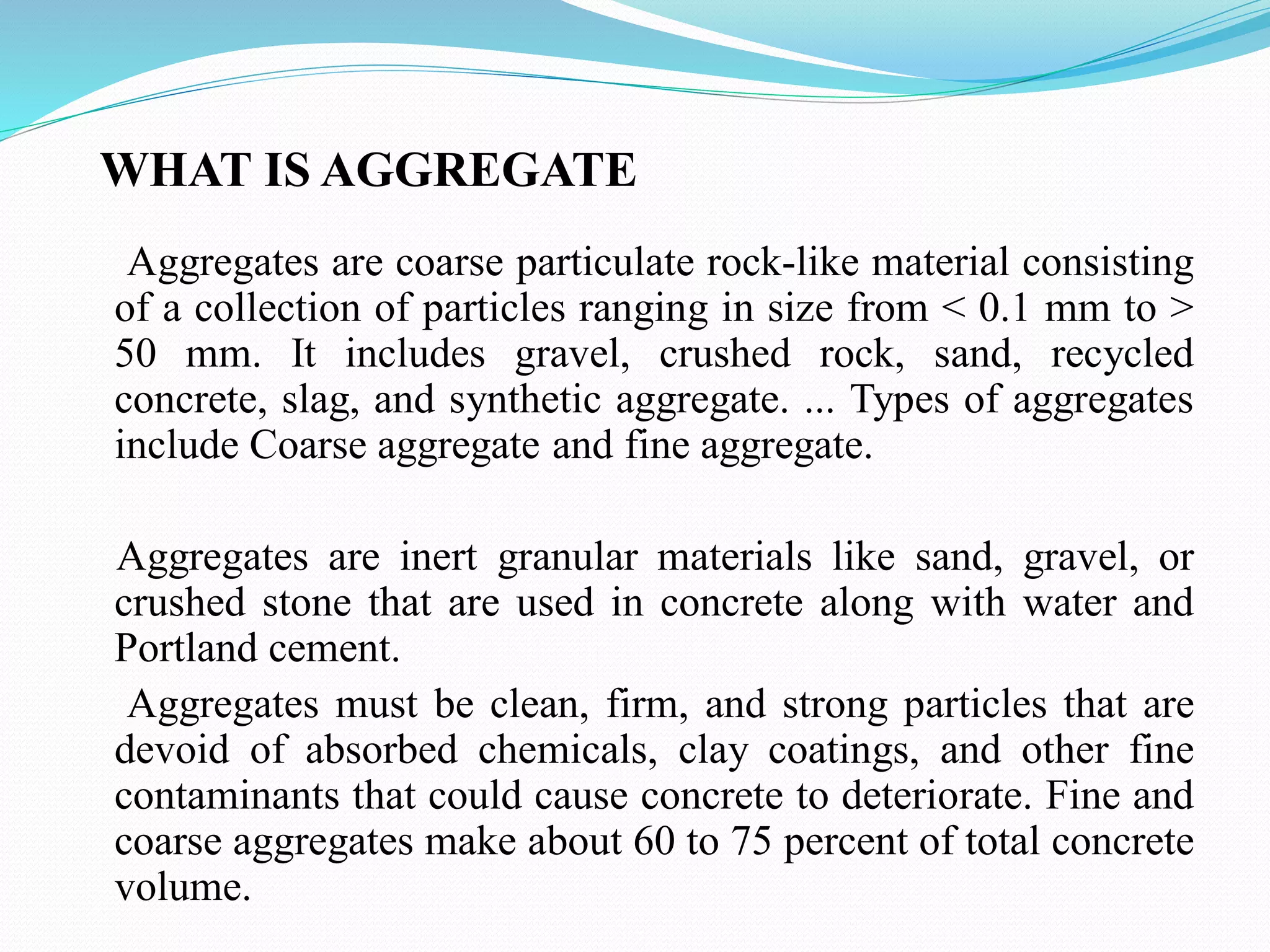 Fine aggregate with quarry dust and red soil in concrete | PPT
