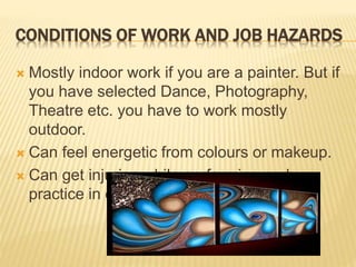 Career in Fine arts | PPTX