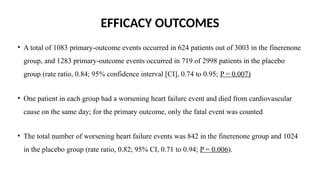 FINEARTS- HF TRIAL PPT. Finerenone in HF | PPTX
