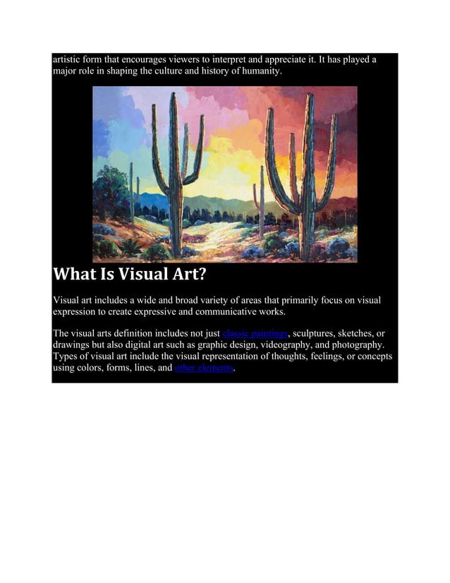 Fine Arts Vs. Visual Arts.miguelcamarena.com