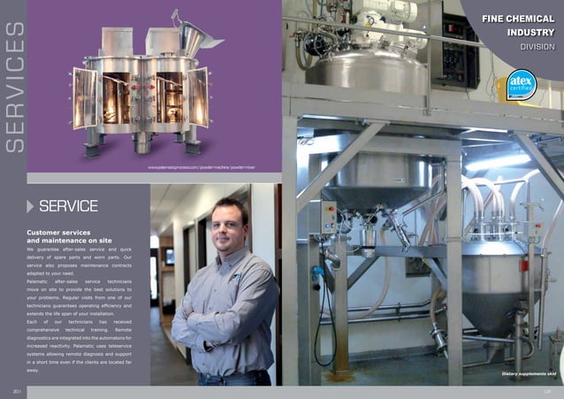 Fine chemical industry Palamatic Process | PDF