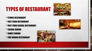 Fine dining restaurant | PPTX