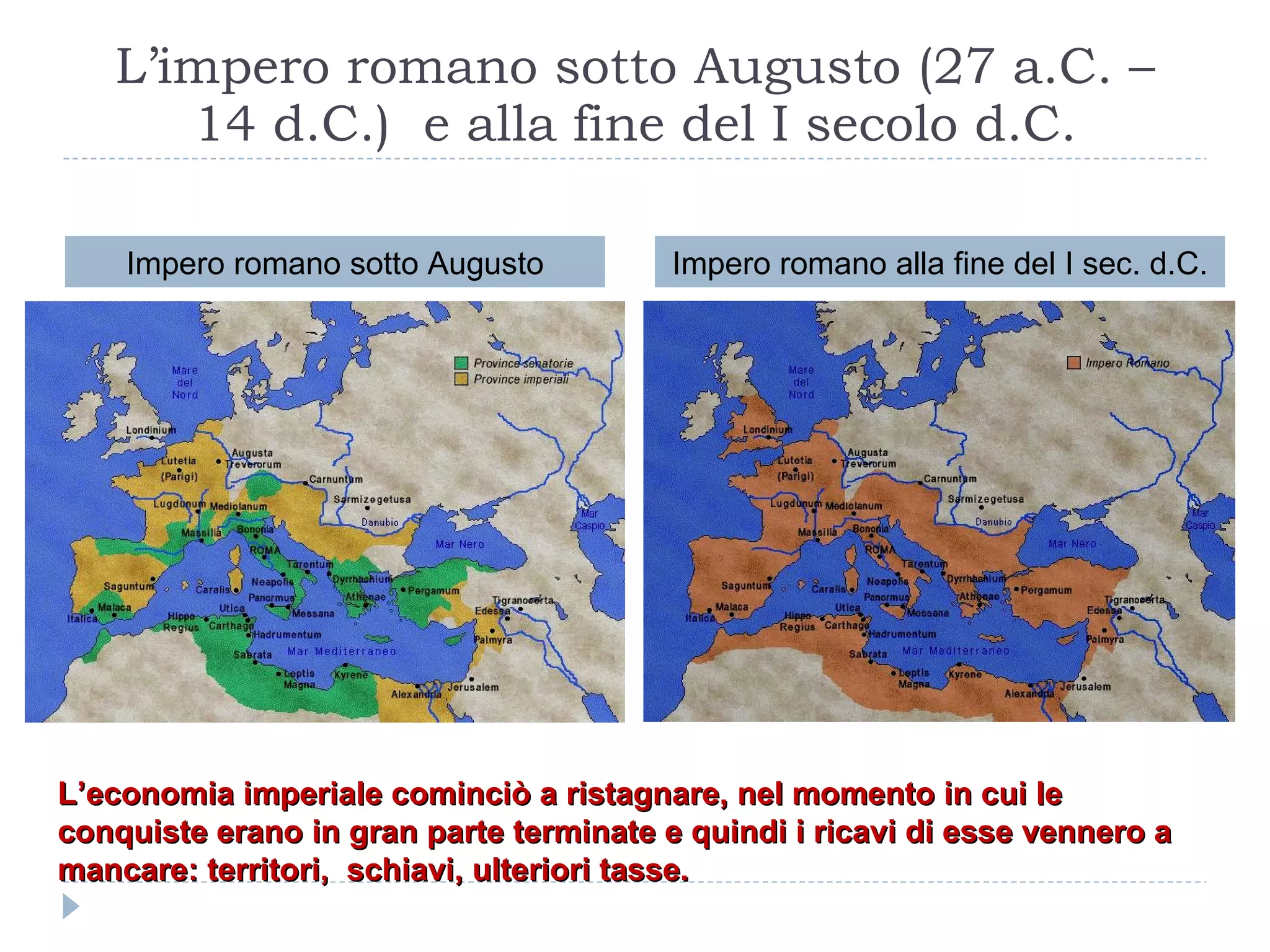 Fine di un impero | PPT