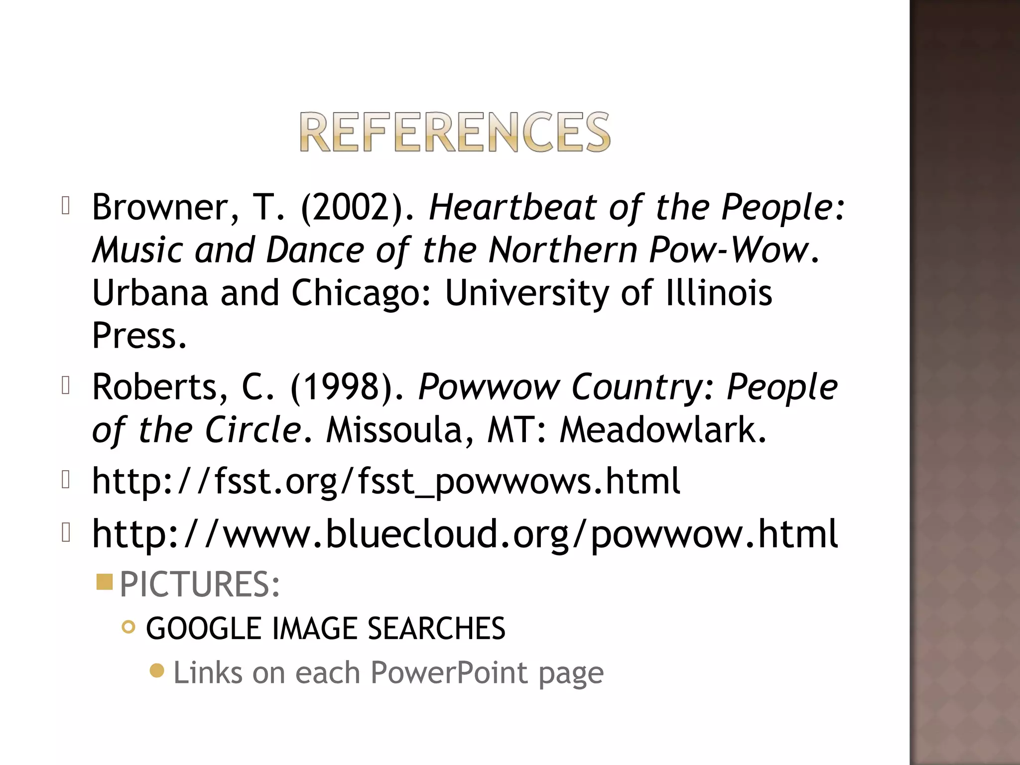 Powwow Presentation | PPT