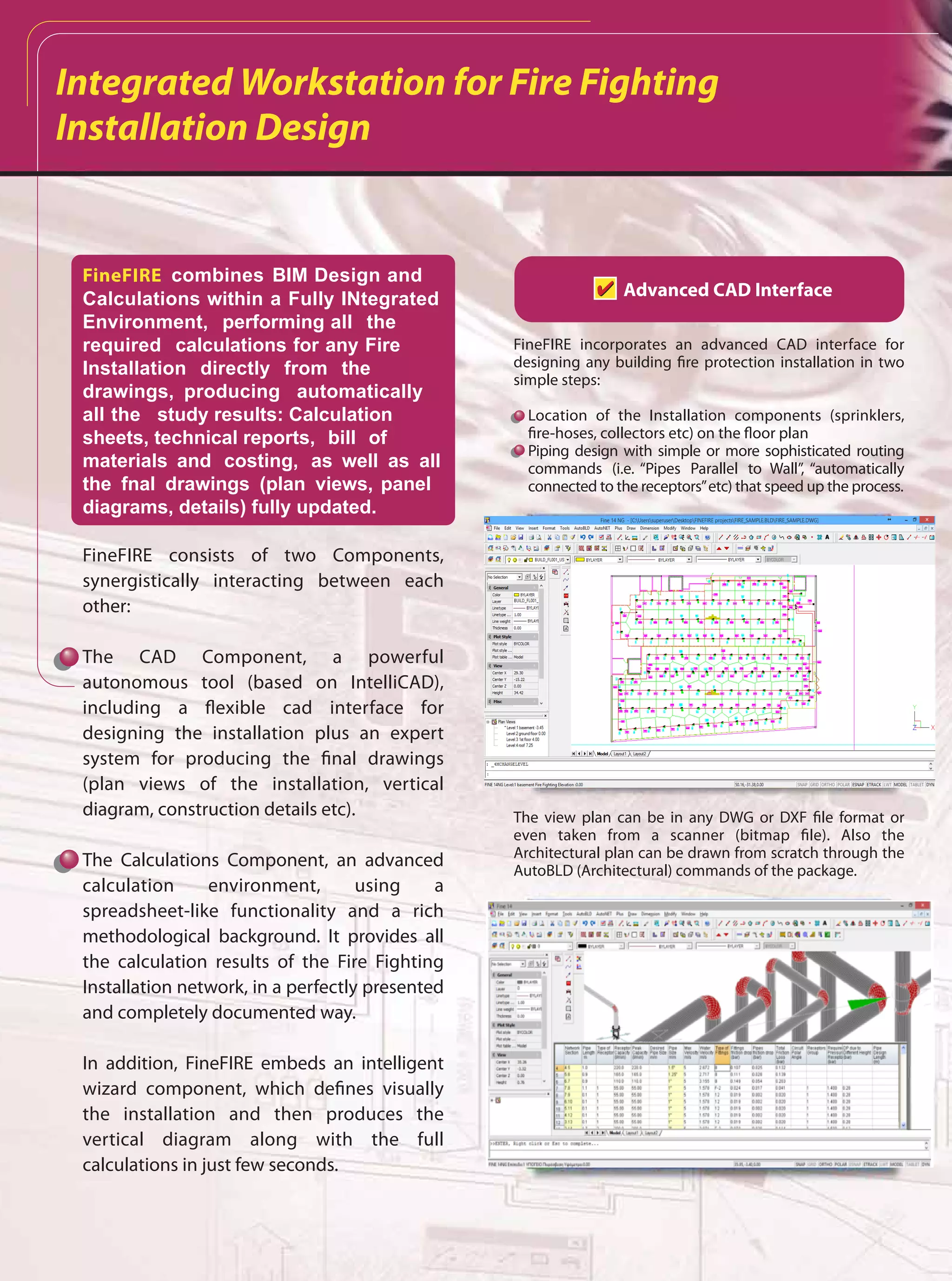 FINE FIRE BIM Software | PDF