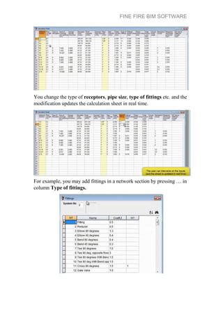 FINE FIRE BIM SOFTWARE - Step by step tutorial guide | PDF