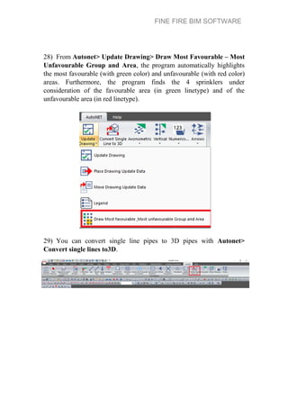 FINE FIRE BIM SOFTWARE - Step by step tutorial guide | PDF