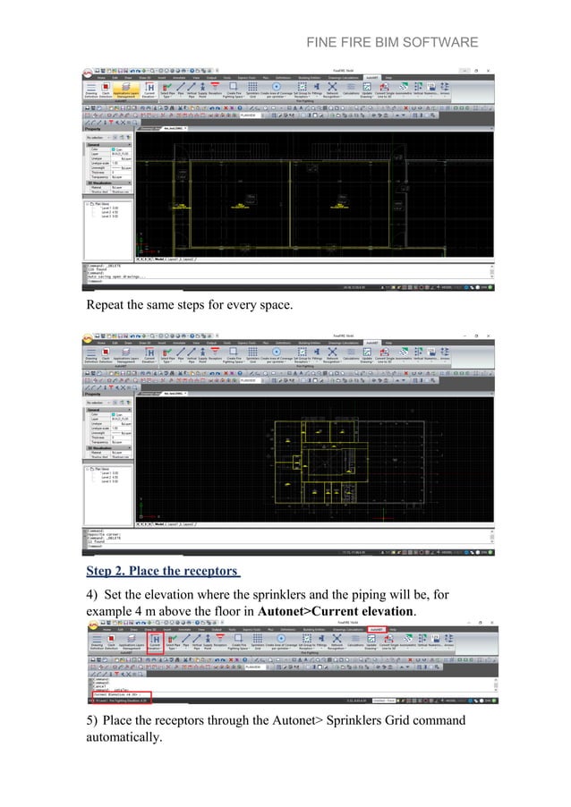 FINE FIRE BIM SOFTWARE - Step by step tutorial guide | PDF | Computing | Technology & Computing