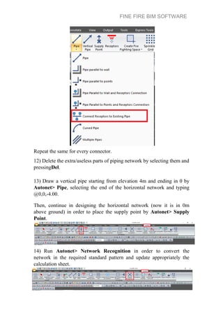 FINE FIRE BIM SOFTWARE - Step by step tutorial guide | PDF