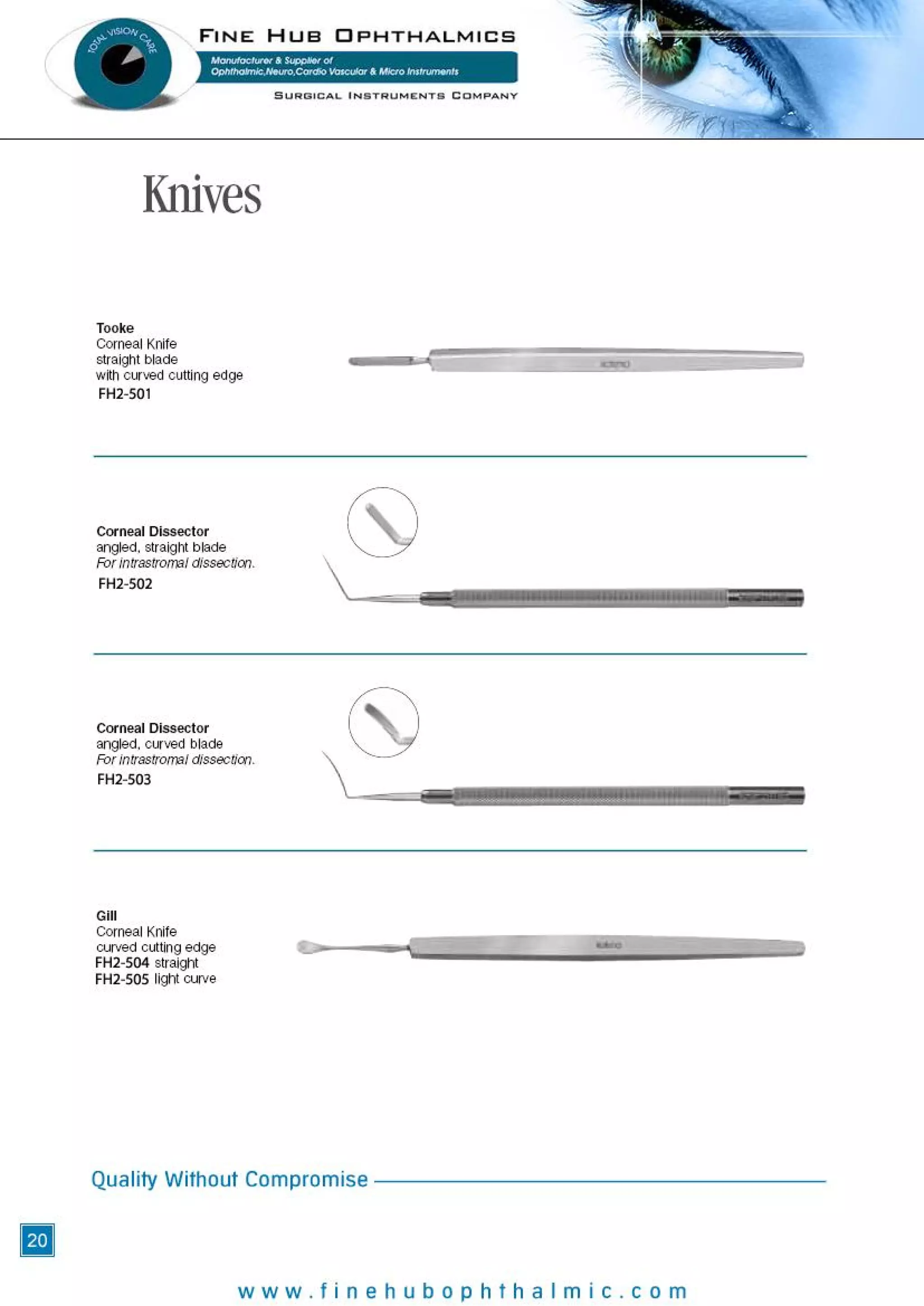 Ophthalmic Surgical Instruments Sialkot Pakistan Basic Ophthalmology ...