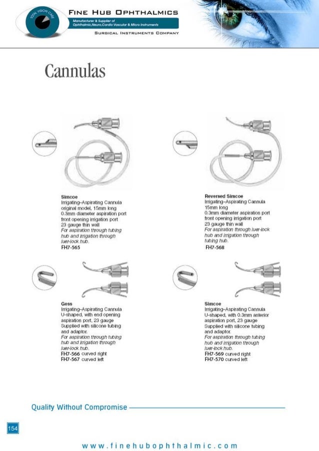 Ophthalmic Surgical Instruments - Basic Ophthalmology / Eye Surgery I…