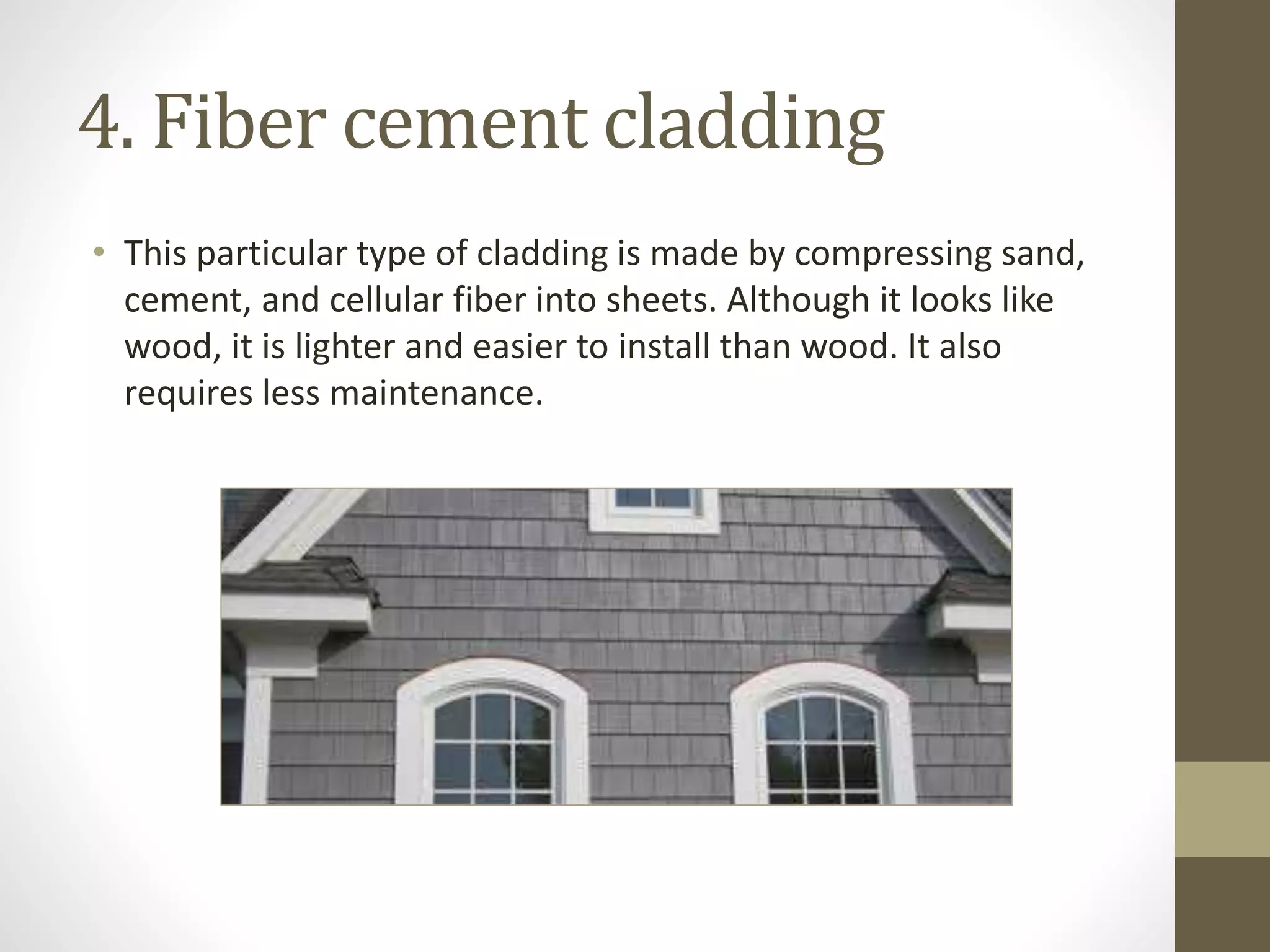 7 Types of Cladding | PPTX