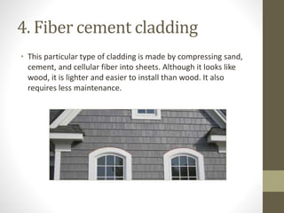 7 Types of Cladding | PPTX