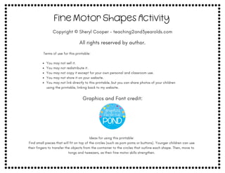 Fine Motor Shapes Activity printable.pdf