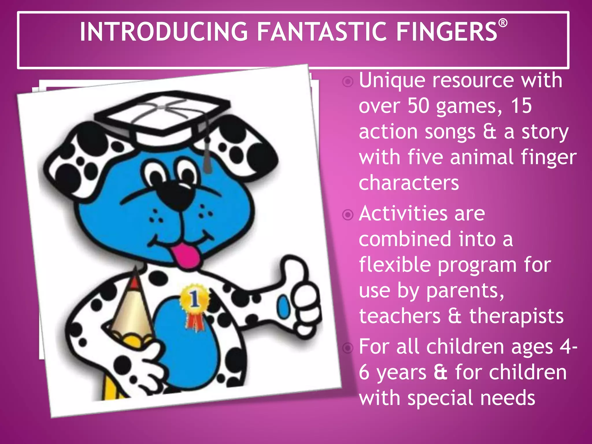 Fantastic Fingers® Fine Motor Program - www.learnwithmyfantasticfingers.com