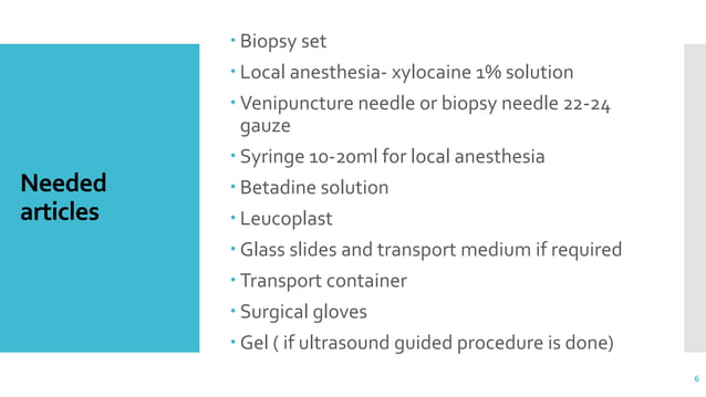 Fine Needle Aspiration Cytology Prepated By Anjana Majkoti Ppt