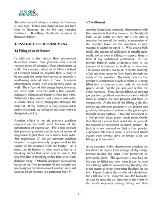 Fine powder flow phonomena in hoppers | PDF | Physics | Science