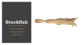 Stockfish for Food evaluation class UNIPD | PPT