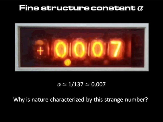 Fine structure constant | PPT