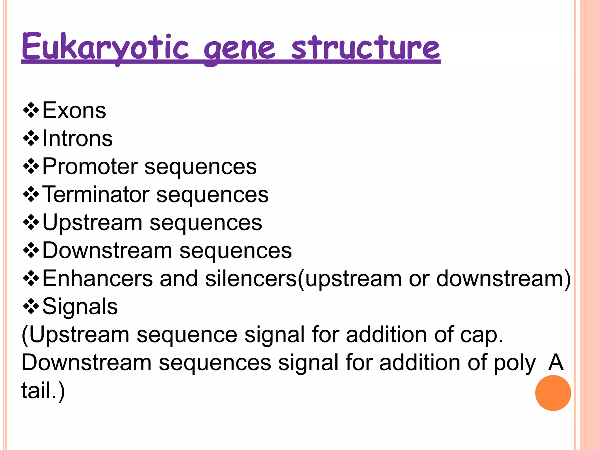 Fine structure of gene | PPTX