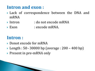 Fine structure of gene | PPTX