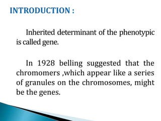 Fine structure of gene | PPTX