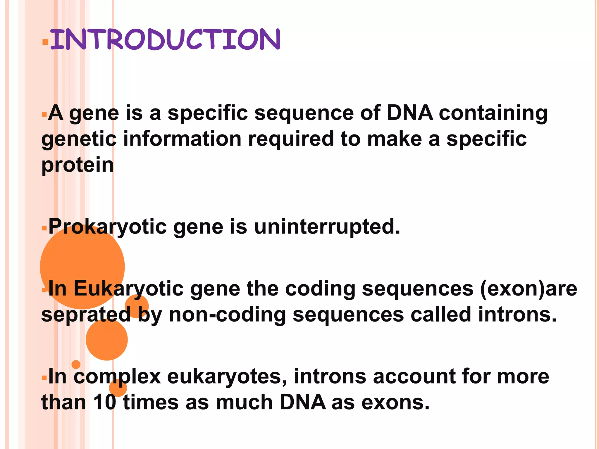 Fine structureof gene,allelic complementation,and split gene | PPTX