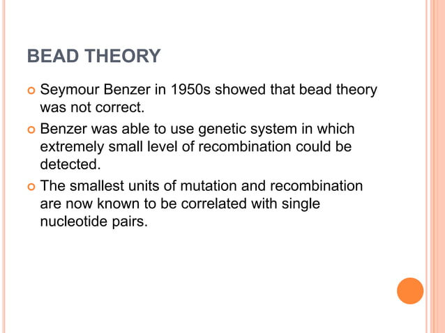 Fine structureof gene,allelic complementation,and split gene | PPTX