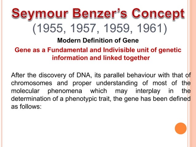 Fine structureof gene,allelic complementation,and split gene | PPTX