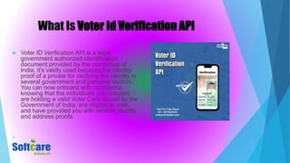 Finest Voter ID Verification API Service Provider.pptx