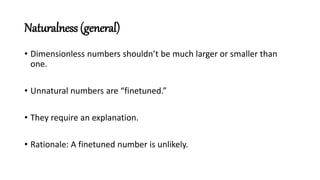 Naturalness - How Religion turned to Math | PPT