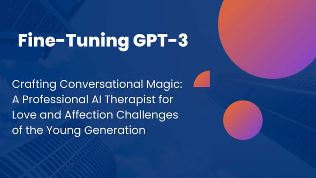 fine tuning chatgpt using python and how to do it from the sractch.pptx