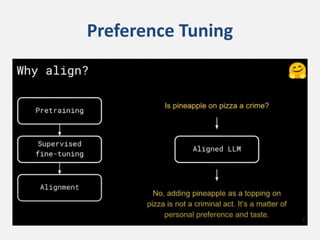 AI/ML Infra Meetup | Preference Tuning and Fine Tuning LLMs | PDF