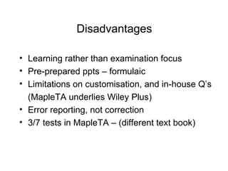 Fine tuning assessment for teaching and learning | PPT