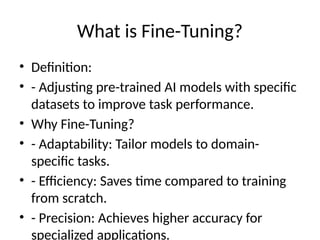Fine_Tuning_Datasets_and_Techniques.pptx