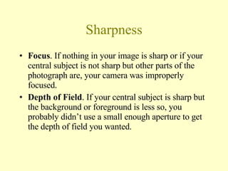 Fine Tuning Sharpness Pres | PPT