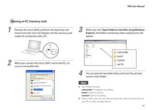 FINEVu PRO Full HD English Manual - www.bilkamera.se