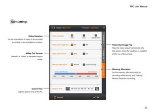 FINEVu PRO Full HD English Manual - www.bilkamera.se