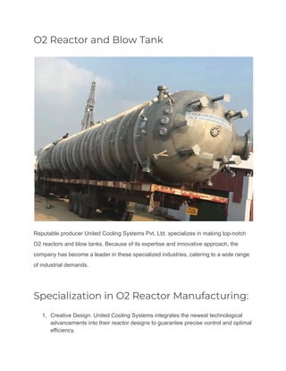 Expert in Heat Exchanger Manufacturing and Fin Fan Coolers | PDF