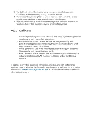 Expert in Heat Exchanger Manufacturing and Fin Fan Coolers | PDF