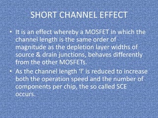 Finfet; My 3rd PPT in clg | PPTX