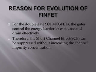 Finfet | PPTX