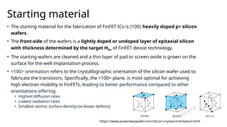 FinFET-Fabrication-I.pptx........................... | PPTX